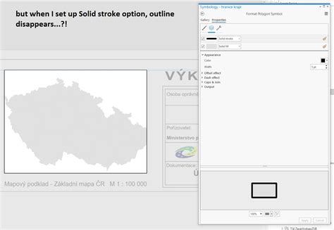 Polygons Not Showing Outlines In Arcgis Pro Geographic Information