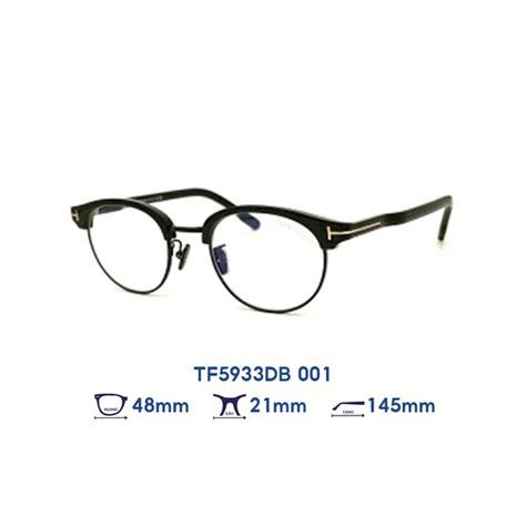 Gọng Kính Tom Ford Tf5933db 001 Gọng Tròn đen Cá Tính Thanh Lịch