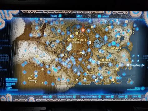 Legend Of Zelda Breath Of The Wild All 120 Shrine Locations Hondream