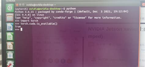 Nvidia Jetson系列 Agx Xavierorinnanotx2 安装pytorch Gpu版jetson Tx2简单配置并