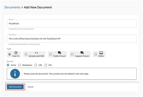 Add API Documentation WSO API Manager Documentation