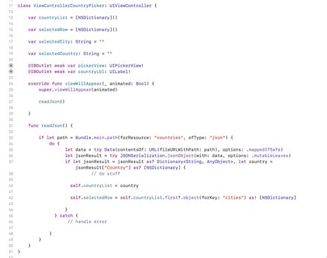 Build A Dictionary Class With Static Data Swift Stack Overflow