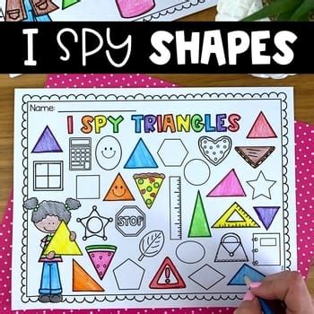 I Spy Shapes Educational Resources Picstank