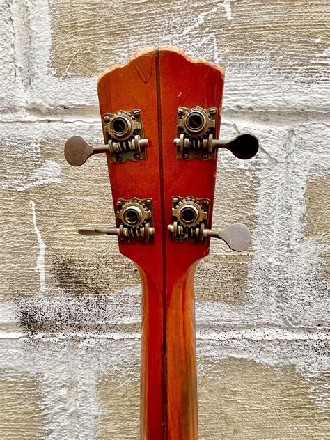 Vintage 1913 Gibson Mando Bass Style J Natural For Repair