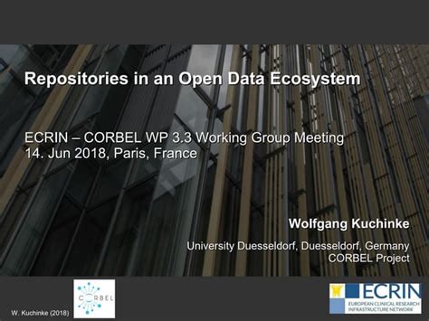 Repositories In An Open Data Ecosystem Pdf Databases Computer