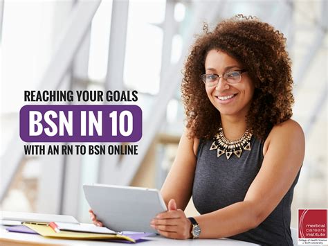 BSN In 10 Reaching Your Goals With An RN To BSN Online