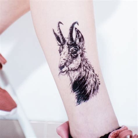 Goat Head Skull Tattoo