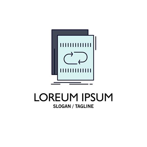 Audio File Loop Mix Sound Flat Color Icon Vector 17966555 Vector Art At