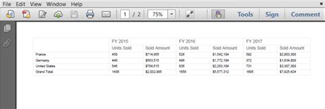 Pdf Export In Blazor Pivot Table Component Syncfusion