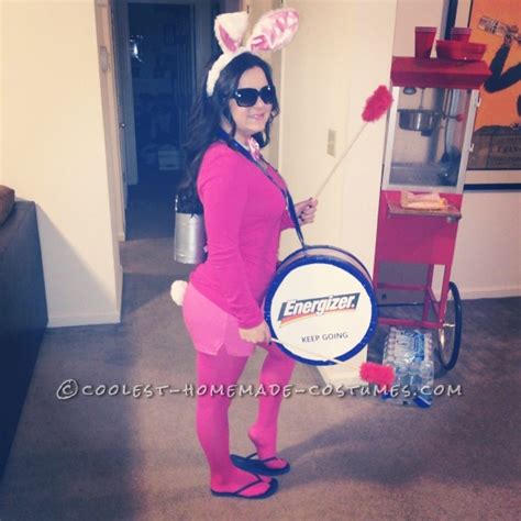 Coolest Homemade Energizer Bunny Costume Ideas