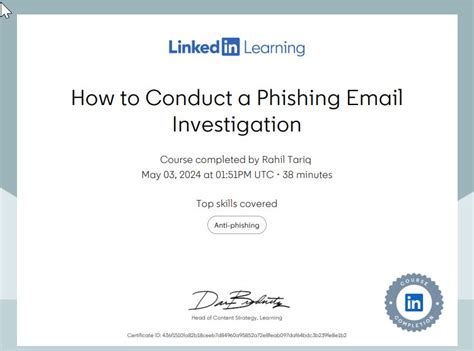 Rahil Tariq On Linkedin How To Conduct A Phishing Email Investigation Through Various Online Tools…