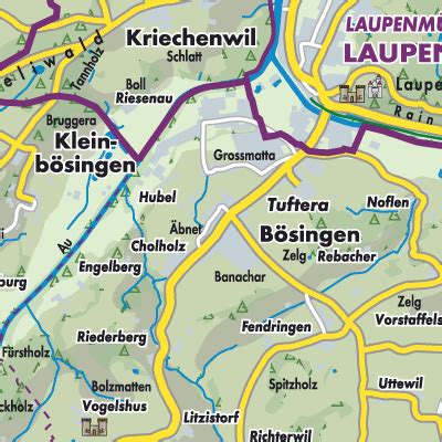 Bösingen Stadtpläne Und Landkarten