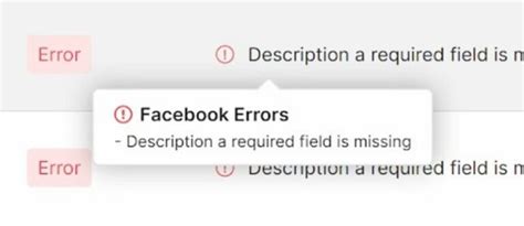 Most Common Facebook Product Feed Errors And How To Fix It
