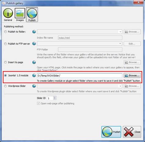 Wowslider Slideshow Joomla In Jquery