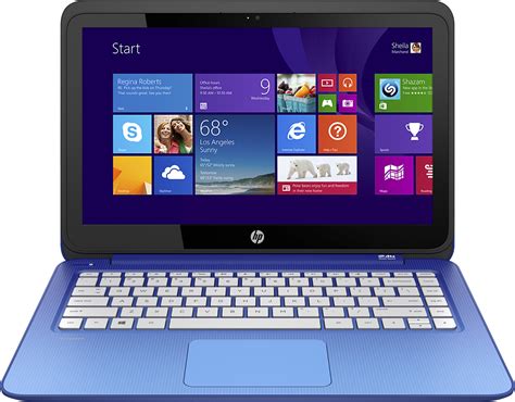 Best Buy Hp Stream Touch Screen Laptop Intel Celeron Gb Memory Gb Flash Storage