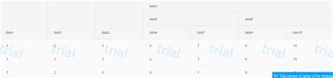 Igxgrid Ng Container を使った複数列ヘッダ定義方法 Infragistics ナレッジ ベース