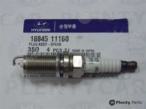 Genuine Hyundai Kia Mobis Part 1884511160 Spark Plug Plentyparts