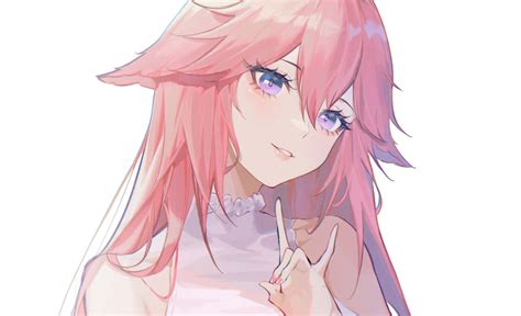 Download Pretty Yae Miko Pfp Wallpaper Wallpapers Com