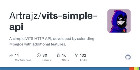 Github Artrajzvits Simple Api A Simple Vits Api Developed By Extending Moegoe With