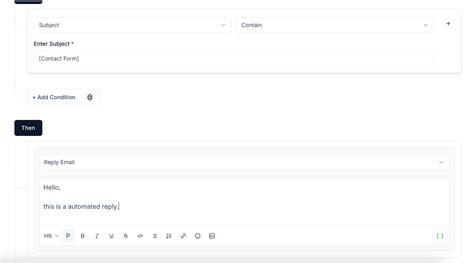 How To Automatically Reply To A Conversation In Taskip Using Inbox