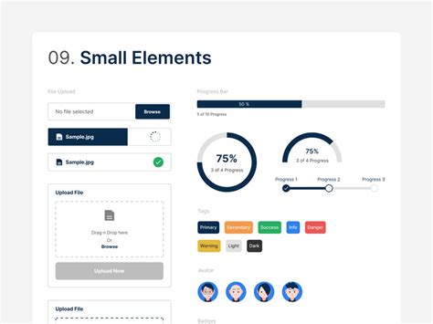ui style guide template freebie supply