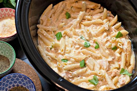 Slow Cooker Olive Garden Chicken Pasta Kitchen Fun With My 3 Sons