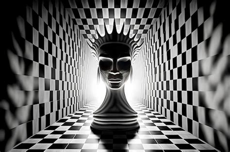 Современные стилизованные шахматы с шахматными фигурами и