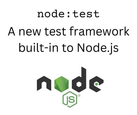 The New Test Framework Built In To Nodejs 1880 By David Herron