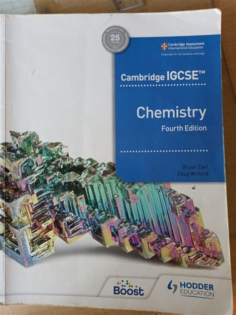 chemistry igcse textbook hobbies and toys books and magazines textbooks