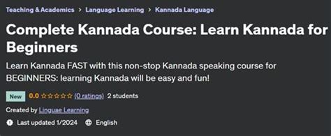 Complete Kannada Course Learn Kannada For Beginners Scriptmafiaorg