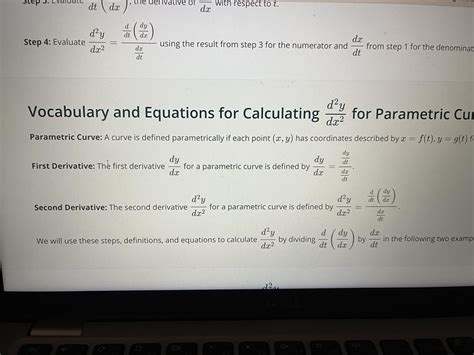 Why Do We Do D Dt Dy Dx All Over Dx Dt When Finding The Second