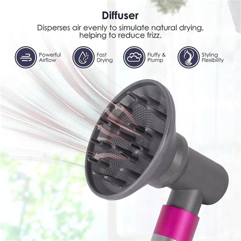 Xflyp Diffuser And Adaptor For Dyson Airwrap Styler Turn Airwrap Styler