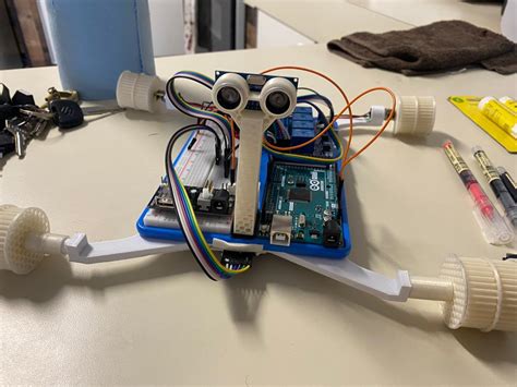 Utrasonic Sensor HC SR04 Holder By SebastianColonCastro Download Free STL Model Printables Com