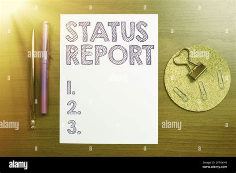 Conceptual Display Status Report Business Approach Update Summary Of