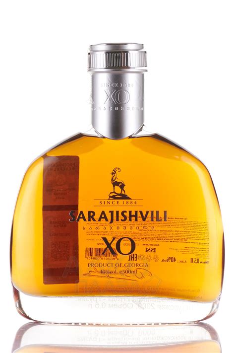 Sarajishvili XO - купить коньяк Сараджишвили XO выдержка 10 лет 0.5 л в ...