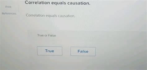 Correlation Equals Causation Print References Studyx