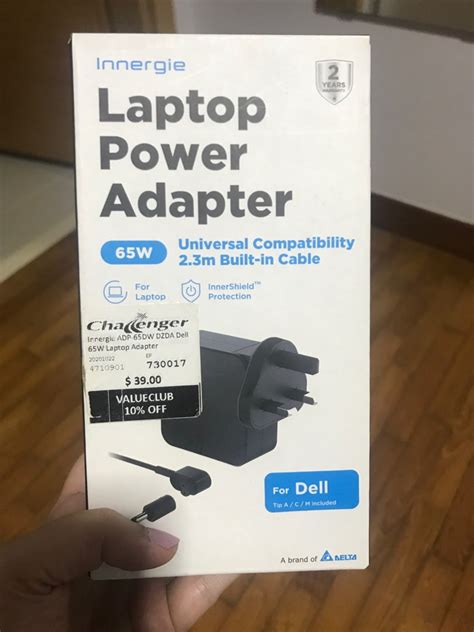 Laptop Power Adapter Dell Computers Tech Parts Accessories Cables Adaptors On Carousell