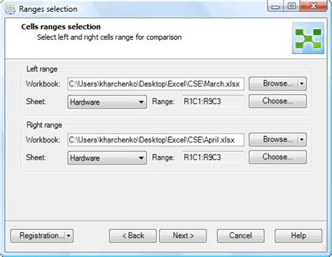 Compare Spreadsheets For Excel Screenshots A Powerful Add On For Excel Files Comparison