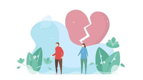 Couple Breakup Vector Art Icons And Graphics For Free Download