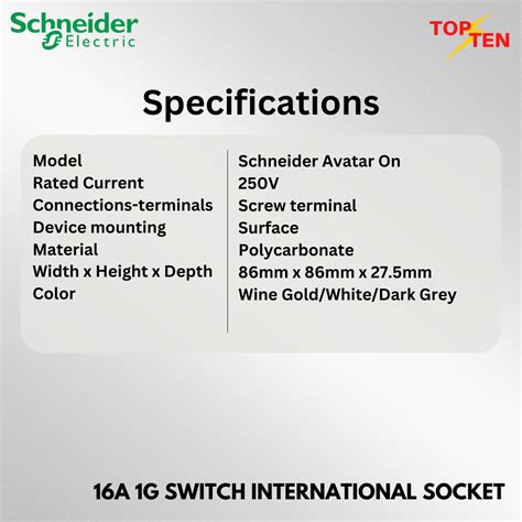 Schneider Avatar On 16a 1gang Switch International Socket Puchong Selangor Kuala Lumpur Kl