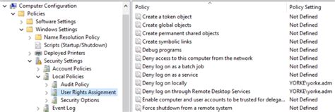 Does A Service Account Require The Interactive Logon Privilege Secureauth Support