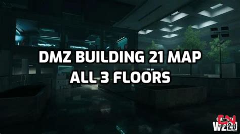 Full Building 21 Map All 3 Floors DMZ Warzone 2