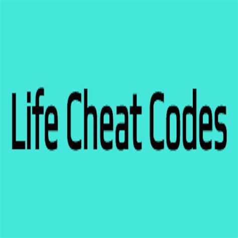 Life Cheat Codes Lifecheatcodes Twitter