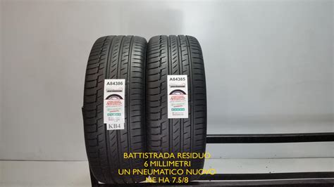 Gomme Usate 235 55 R18 Continental PREMIUMCONTACT 6 estive