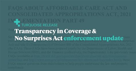 summary of the dol faq delaying certain transparency in coverage no