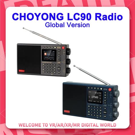 Радио CHOYONG LC90, многомодиапазонное интернет-радио SSB SW MW LW ...