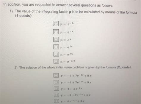 Solved Styles Problem 4 20 Points Solve The Initial Value