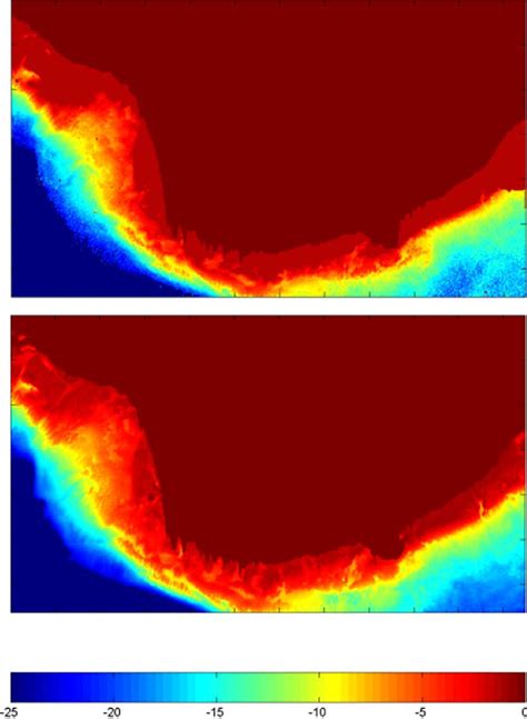 Figure 1 From Multispectral Bathymetry Using A Simple Physically Based Algorithm Semantic Scholar