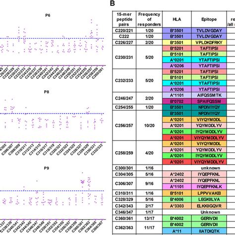 Overlapping Peptide Pairs 15 Mer In Pol Peptide Pools Seven Pol