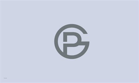 Alphabet letters Initials Monogram logo PG, GP, P and G 13929399 Vector ...
